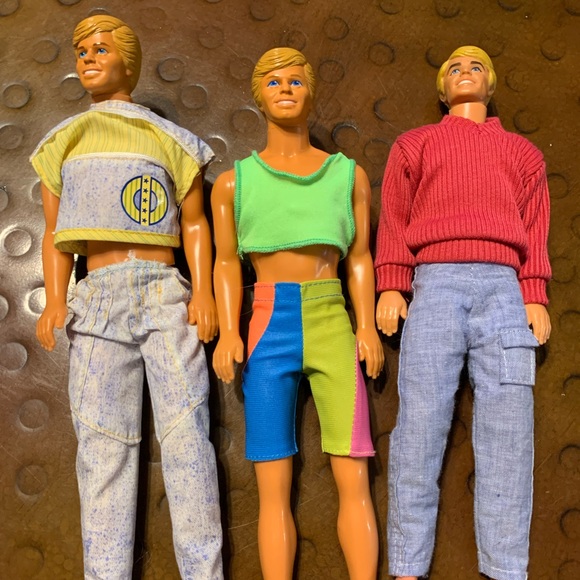 Mattel | Toys | Ken Barbie Vintage Barbie Ken Dolls Older Fun Lovin And ...